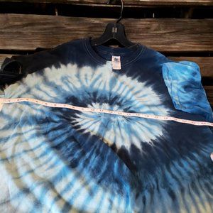 Colortone | Shirts | Mens Colortone Xl Blue Tie Dye Tee Shirt | Poshmark
